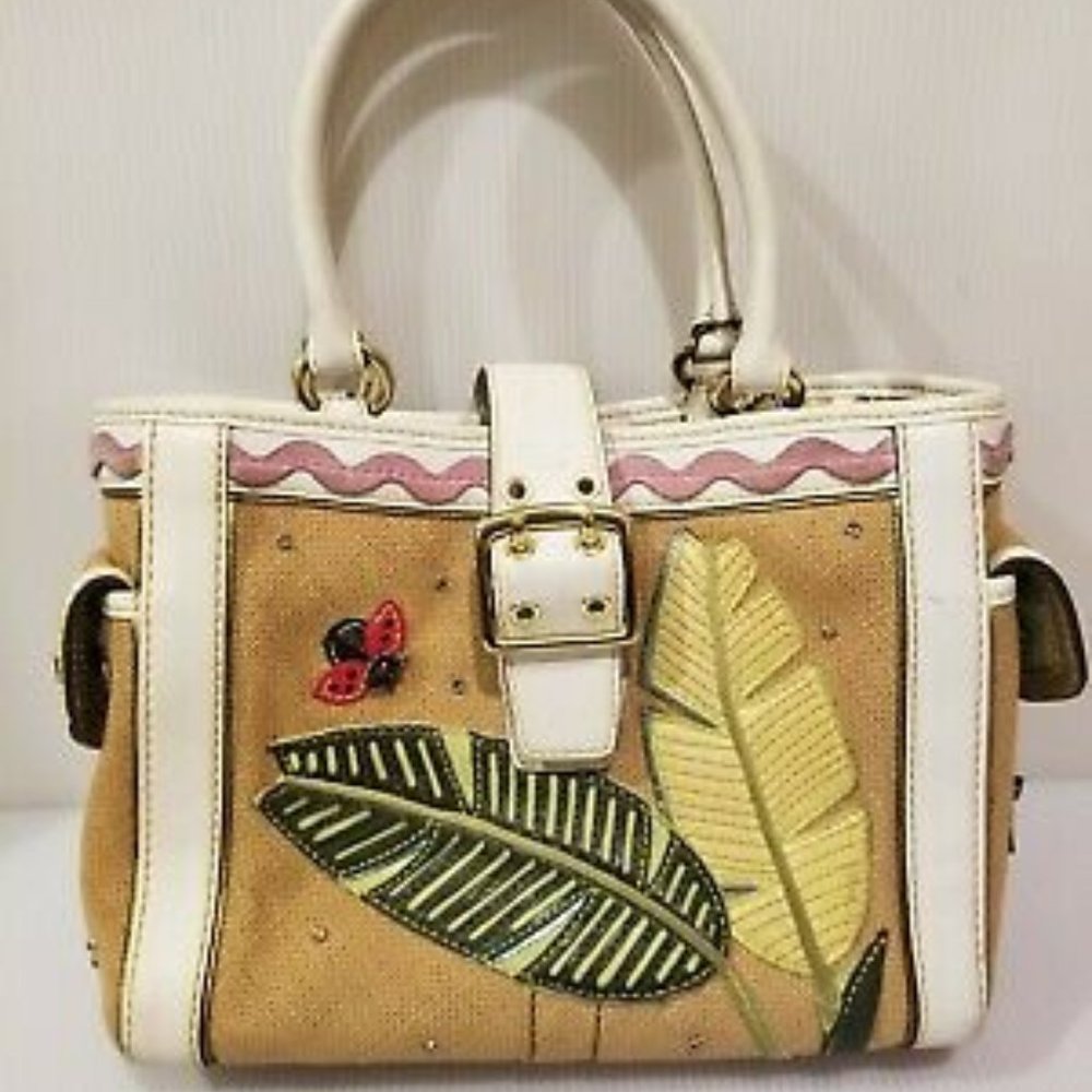 Coach Ladybug Boxy Tote - Gem